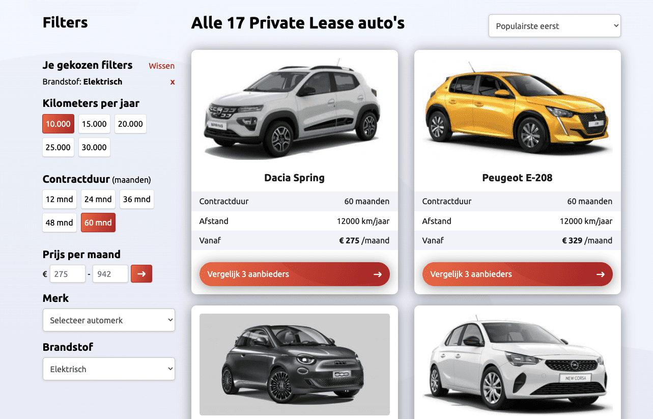 Elektrische auto private leasen nu nog voordeliger | Providers.nl